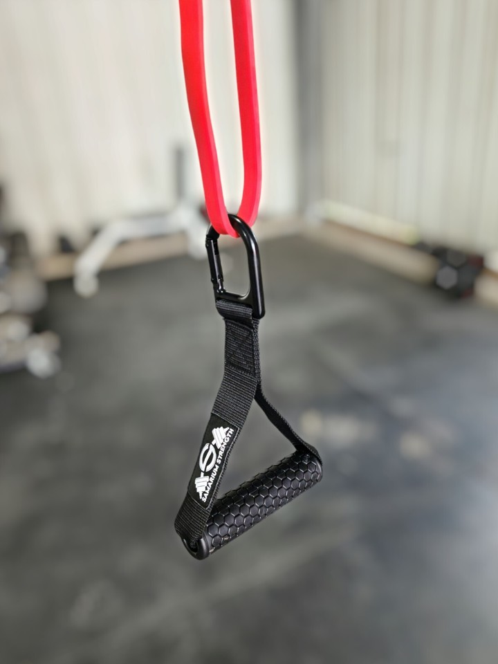 Resistance Bands Handles For Gym Cable Machine Attachment Exercise ...