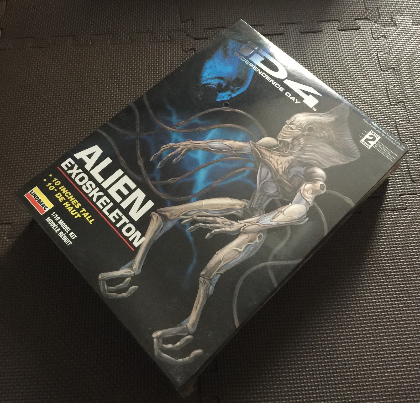 1/10 LINDBERG ID4 ALIEN EXOSKELETON model kit " Mint Sealed " JAPAN | eBay