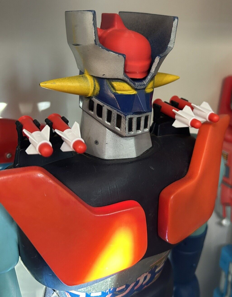 Mazinger Z Hover Pilder with V1 Missile set of 14 Jumbo Machinder Popy ...
