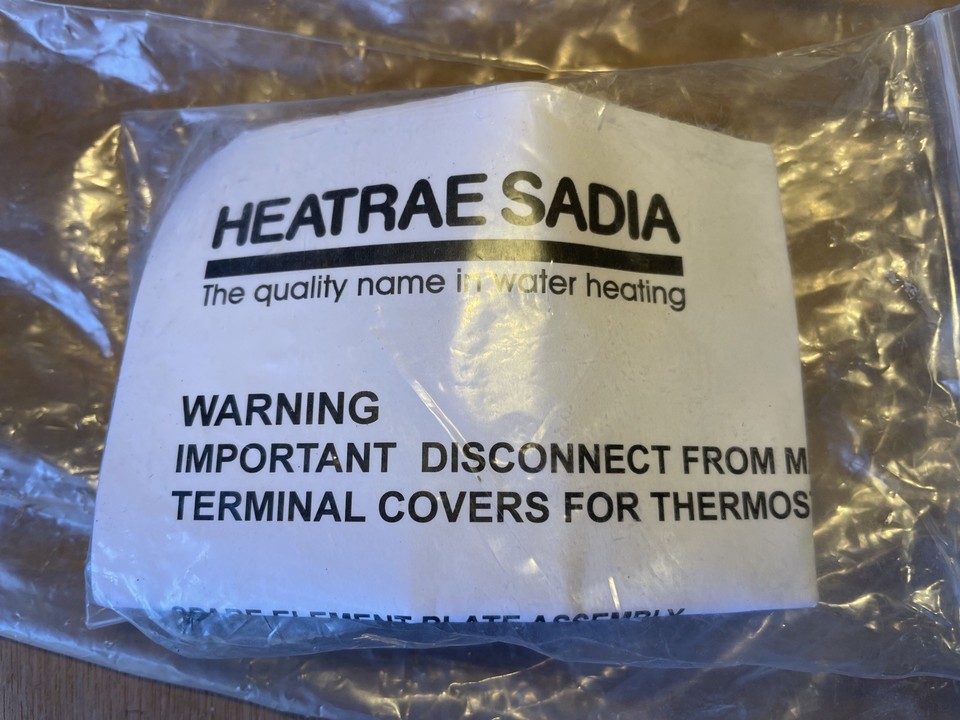 Heatrae Sadia Megaflo Immersion Heater Lower Element 95606963 ...