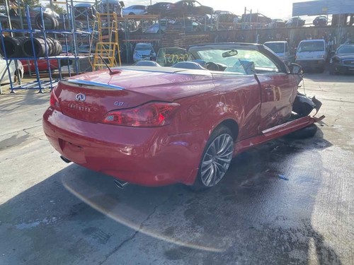 08-15 INFINITI G37/Q60 Conv. Driver Bumper Stiffener Bracket OEM 62059 ...