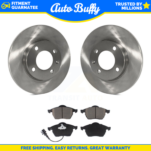 [Front] Disc Brake Rotor And Ceramic Pad Kit For 1996-1998 Volkswagen ...