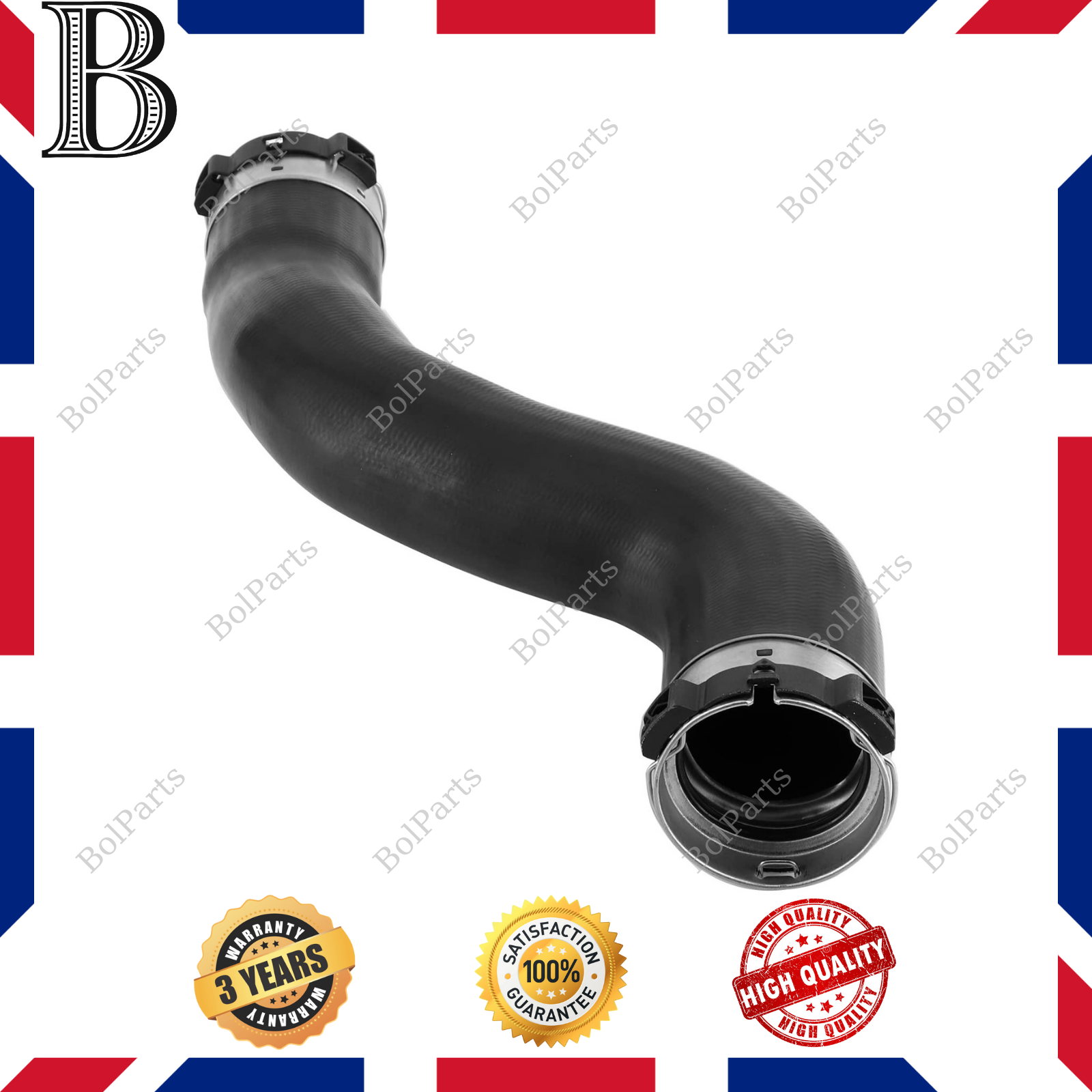 Turbo Intercooler Hose Pipe fits MERCEDES C CLASS C180 C200 C220 C250 ...