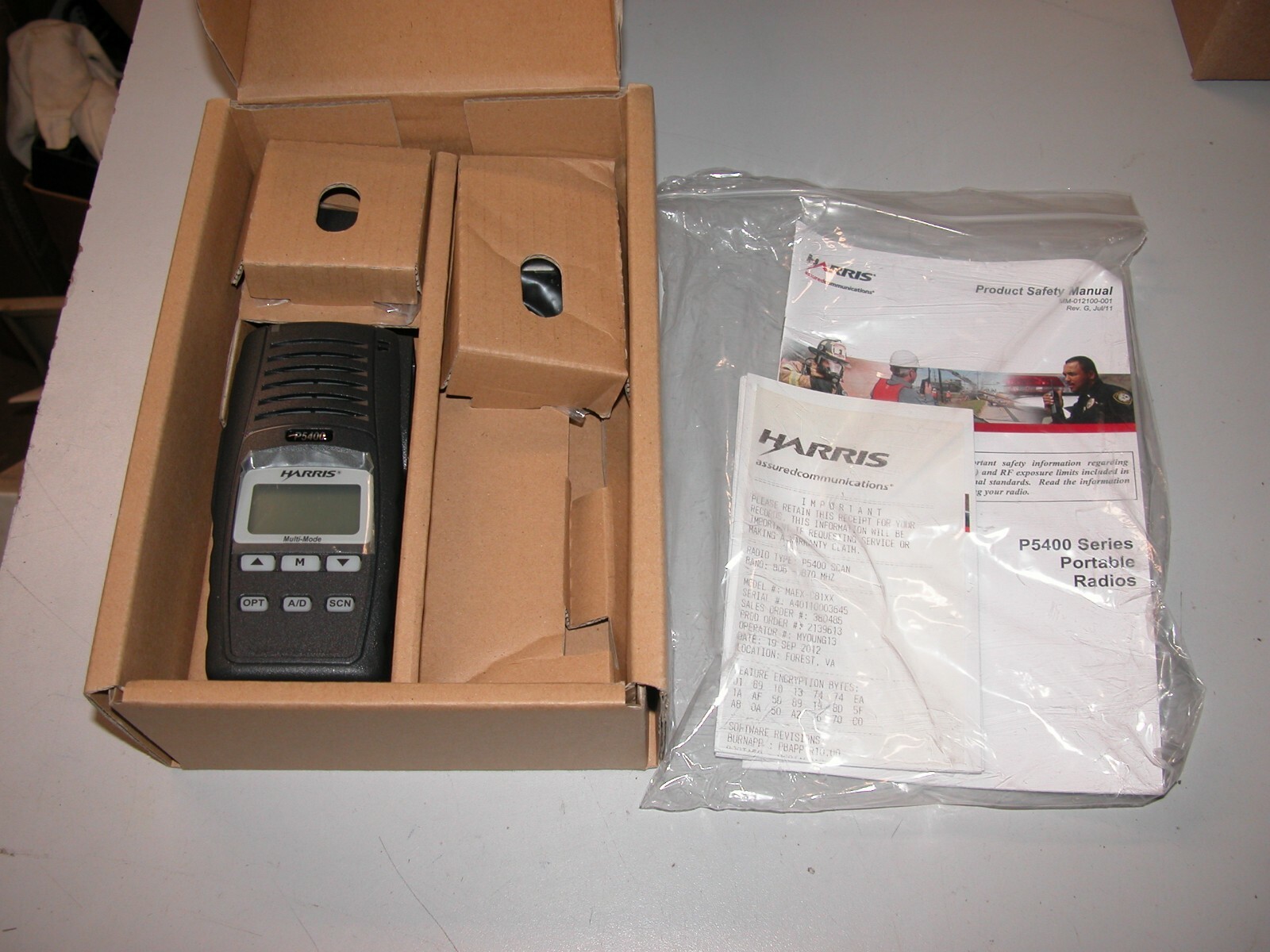 New Harris P5400 Radio MAEX-C81XX | eBay