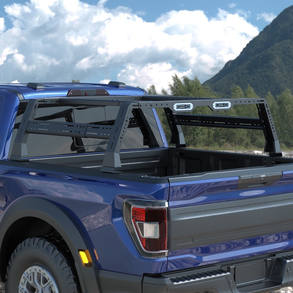 Universal Pick-up Truck Overland Trunk High Bed Rack Cargo Luggage ...