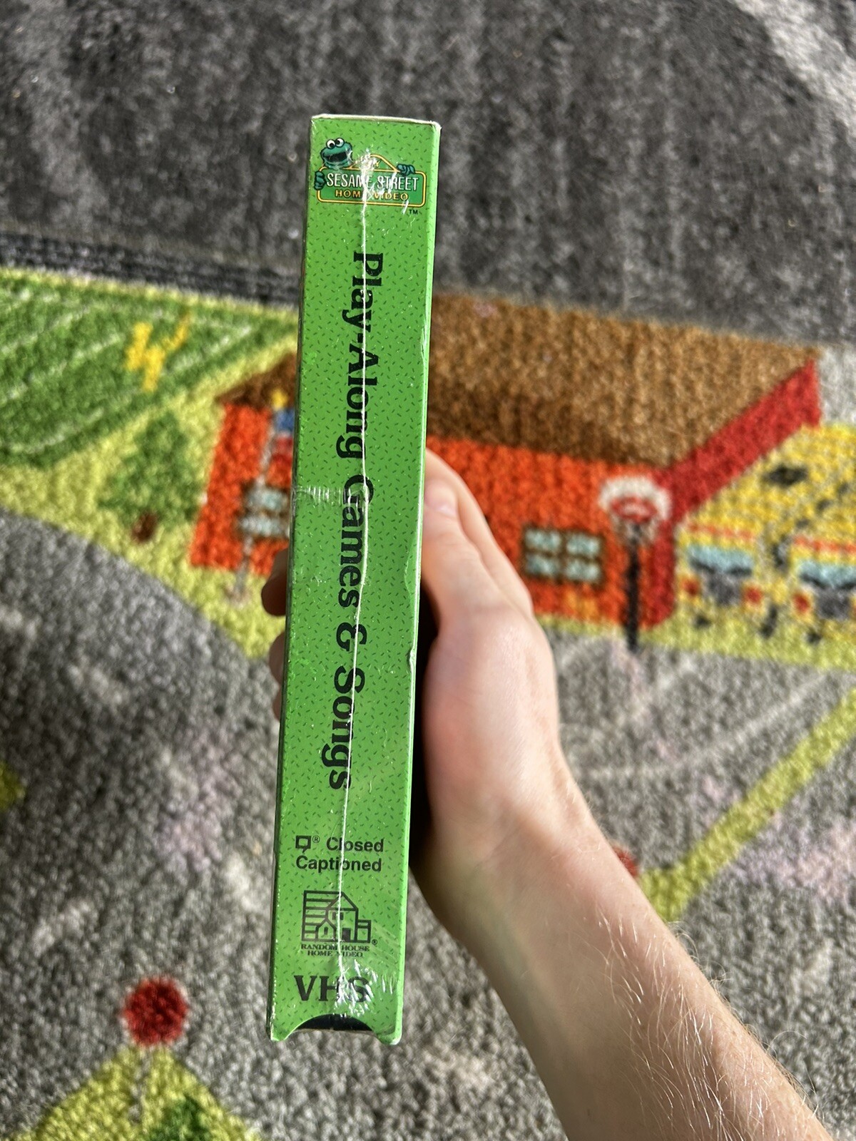 Sesame Street Play-along Games & Songs VHS Video Tape 1986 Ctw Muppets ...