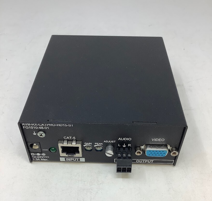 AMX FG1010-48-01 Auto Patch CatPro RX to Stereo VGA Decoder / Receiver ...