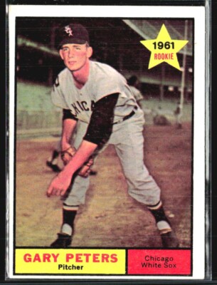 1961 Topps - #303 Gary Peters | eBay