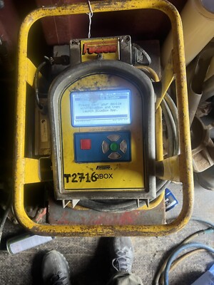 FUSION WELDER Q BOX FUSAMATIC 40 VOLT ELECTROFUSION GAS PLASTIC PIPE ...