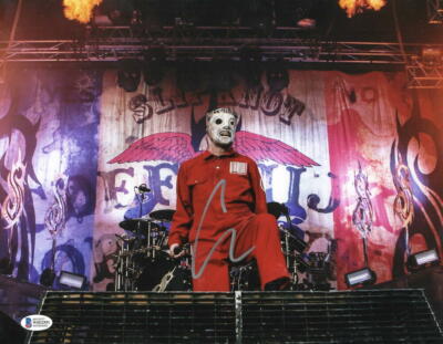 COREY TAYLOR SIGNED 11x14 PHOTO SLIPKNOT AUTHENTIC AUTOGRAPH PROOF ...