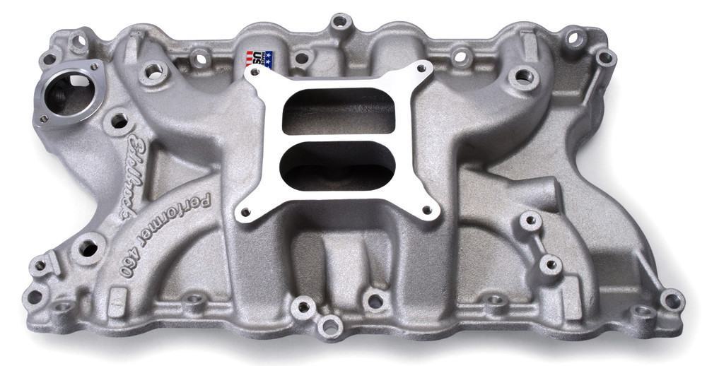 Edelbrock 2166 Cylinder Block Components - Engine Intake Manifold for ...
