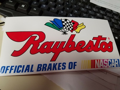 colorful Raybestos.. Official Brakes of Nascar decal/ sticker | eBay