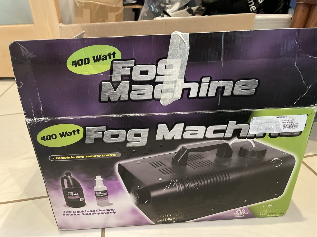 Froggys Fog Machine 400 Watt With Wired Remote - Metal Fogger For ...