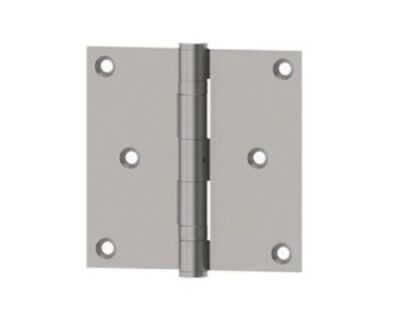 Hager 1279 Chromium Plated 3" X 3" Full Mortise Stainless Steel Door ...