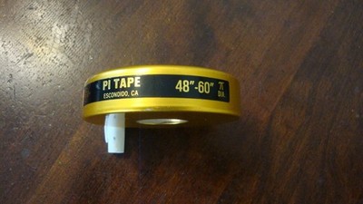 Pi Tape Measure 48"-60" Outside Diameter Tape Accurate To .001 in ...