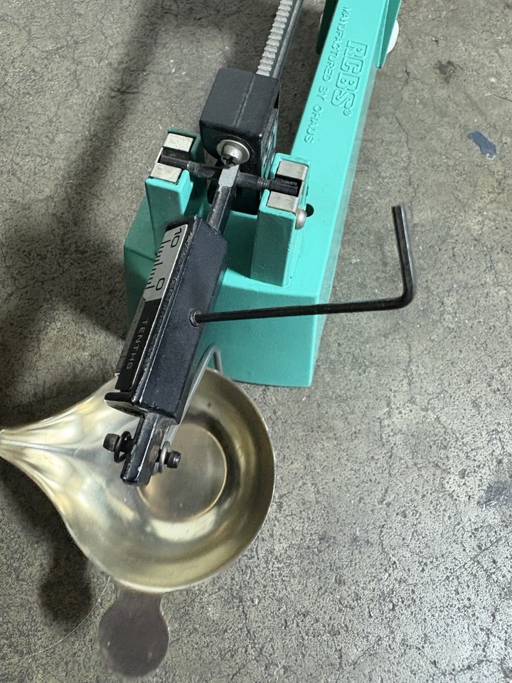 RCBS 5-10 Powder Reloading Balance Beam Scale | eBay