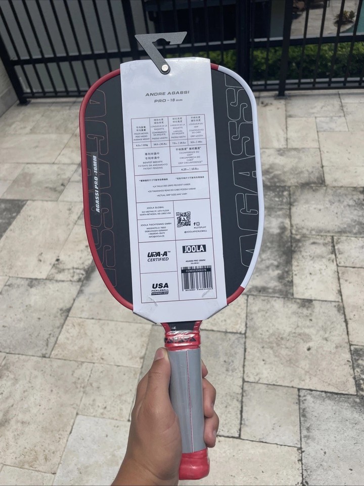 Joola Agassi Pro 4 IV 16mm Pickleball Paddle | eBay