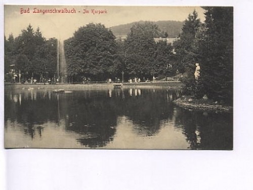 Bad Langenschwalbach Im Kurpark gl1909 17.921 | eBay.de