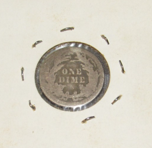 Good Silver 1889 p-mint Seated Liberty Dime Post Civil War Era ...