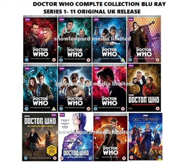 DOCTOR DR WHO COMPLETE SERIES 1-11 Blu Ray COLLECTION 1 2 3 4 5 6 7 8 9 ...