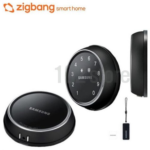 SAMSUNG Zigbang SHP-A20 Samsung Smart Digital Round Door Lock | eBay
