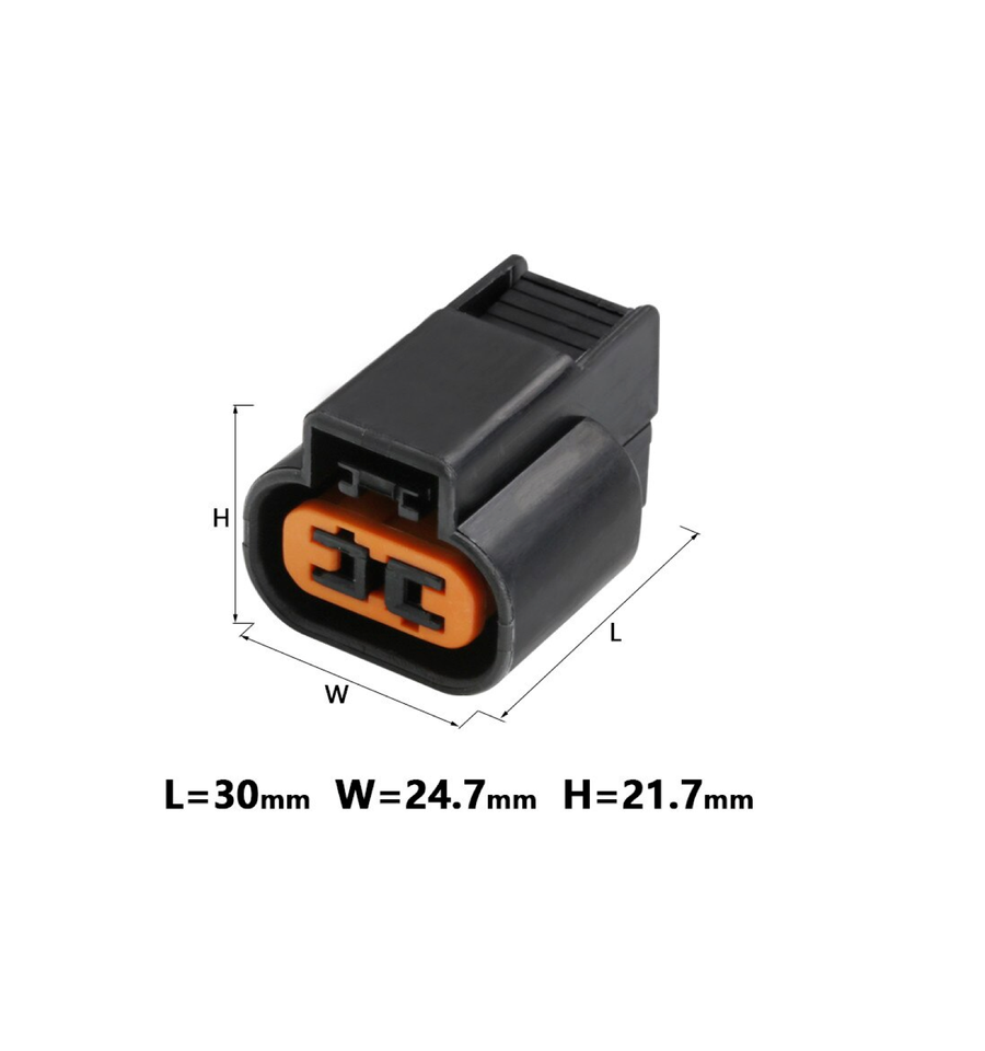 KUM 090 Series 2 pins Male Female Waterproof Connector PB621-02020 ...
