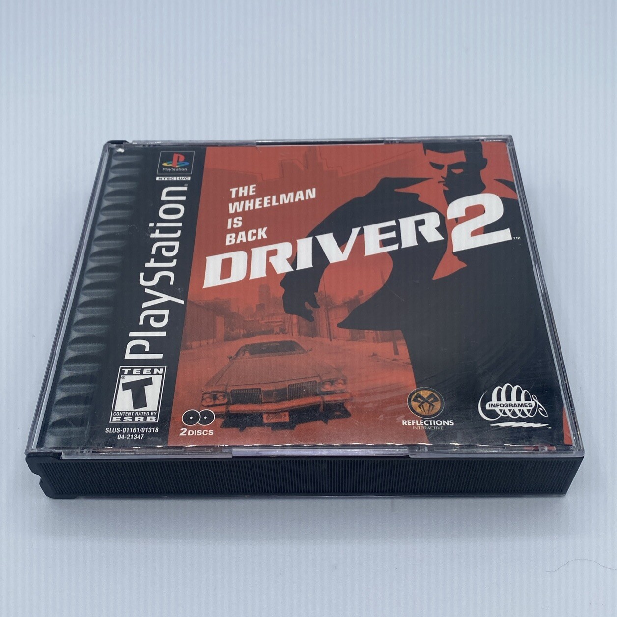 Driver 2 PS1 PlayStation 1 Black Label - Game & Case Manual Complete ...