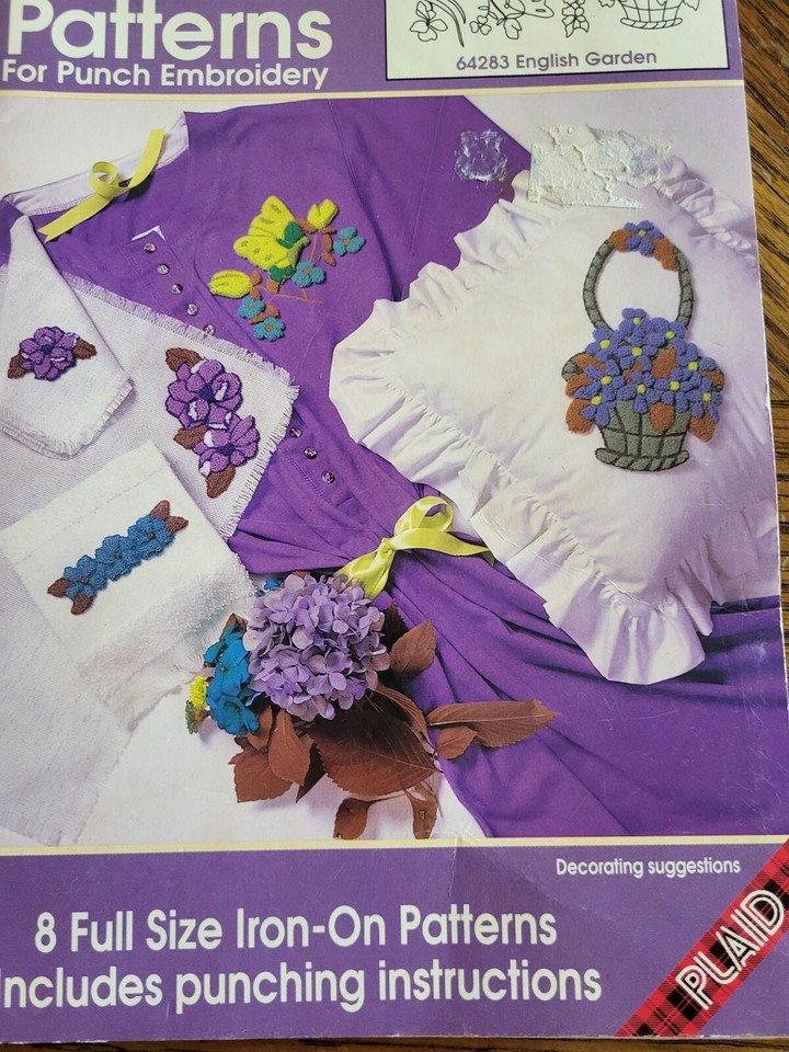 6 Purr-fect Punch Perfect Punch Patterns Punch Embroidery | eBay