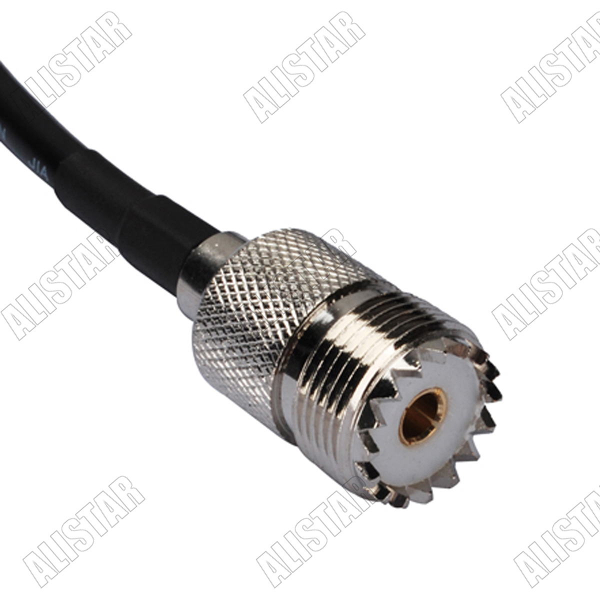 RG58 50cm UHF SO-239 Female to Jack Pigtail Jumper Coax Cable for WiFi ...