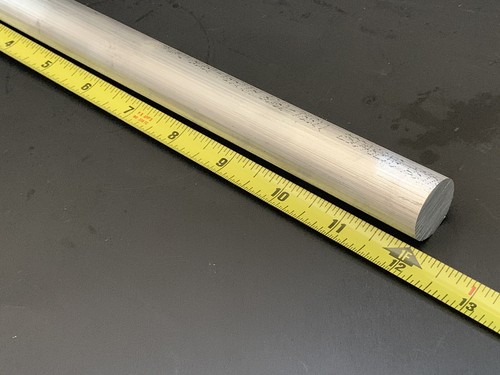 7/8" X 12" Long Aluminum Round Rod Solid 6061-T6 .875” Bar Stock ...