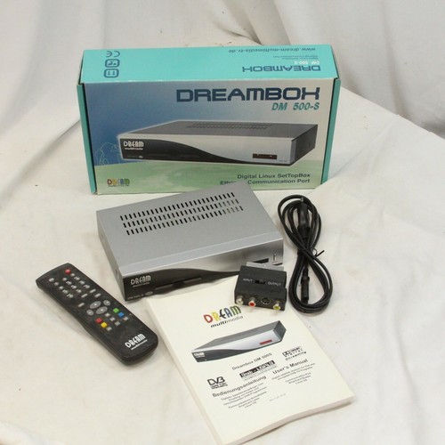 Dreambox DM 500-S TV Dream Multimedia TV Satellite Receiver Tested ...