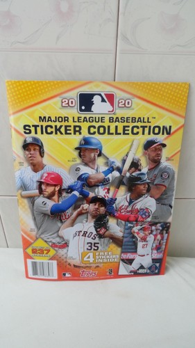 2020 Topps MLB Baseball Sticker Collection Book Album- 4 Free Stickers ...