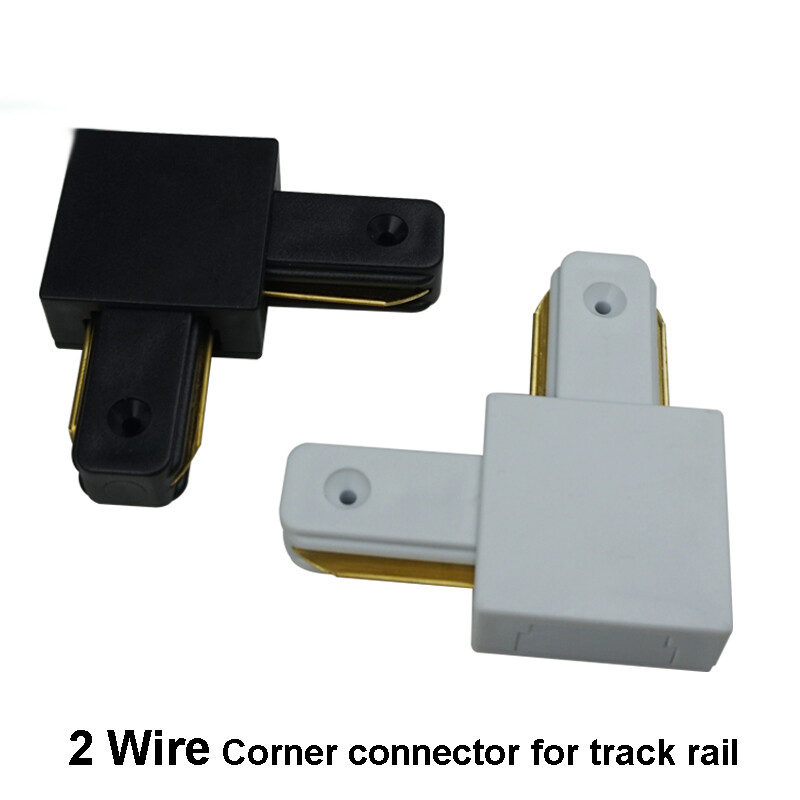 Universal 2-Circuit/Wire Rail Track Connector for Track Celling Light 0 ...