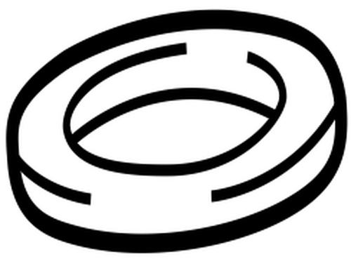 48257-60020 Toyota Insulator, rear coil spring 4825760020, New Genuine ...