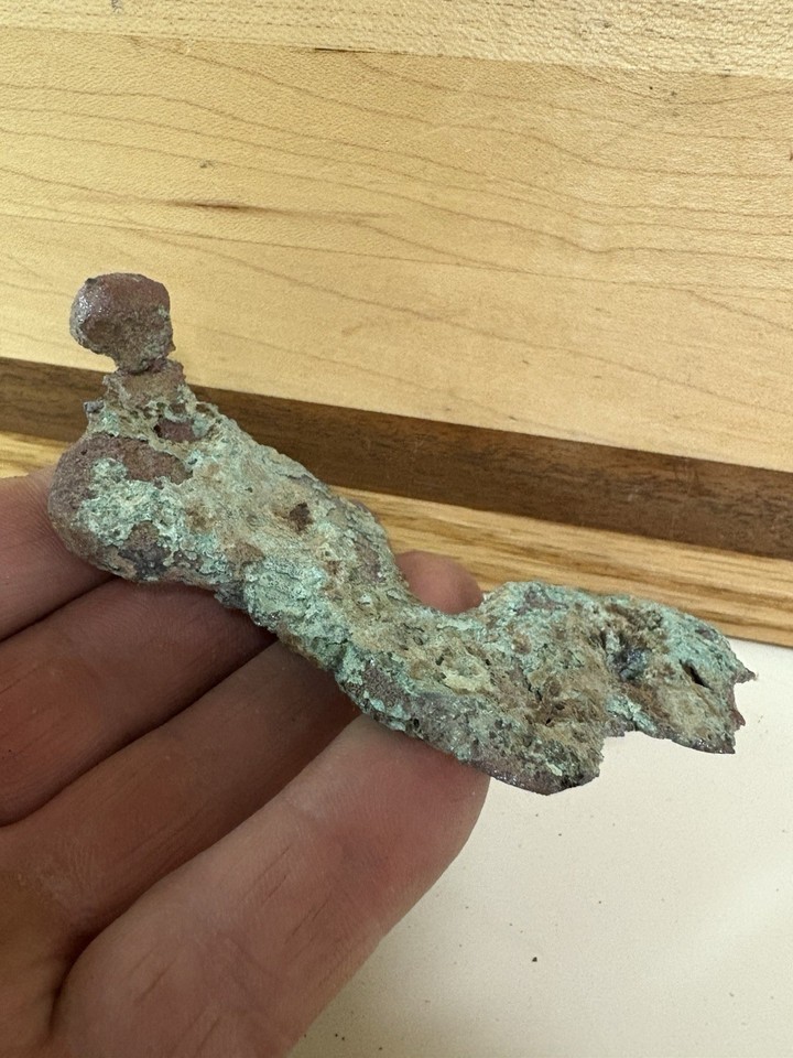 Polished Michigan Native Glacial FLOAT COPPER Specimen Keweenaw ...