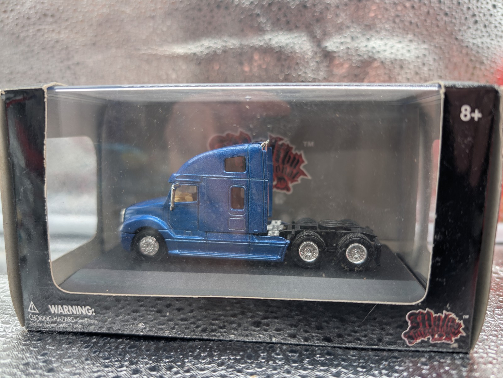 Malibu International 1:87 HO Scale Ford Aeromax 95 Blue Diecast Semi ...