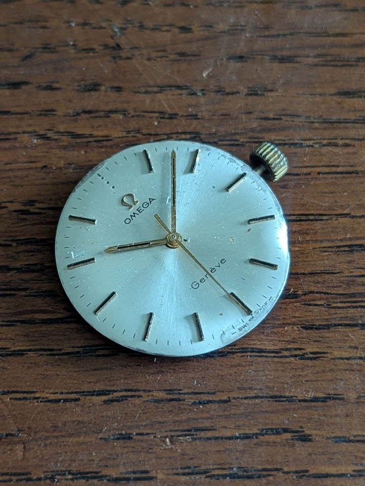 Omega 601 Watch Movement/Dial/Hands, Ticking, for Restoration #P140 ...