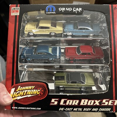 Johnny Lightning Mopar or No Car 5 Car Box Set Exclusive Colors | eBay
