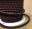 20' Cloth Covered Round Electrical Cord - Vintage Fabric Braid Lamp ...