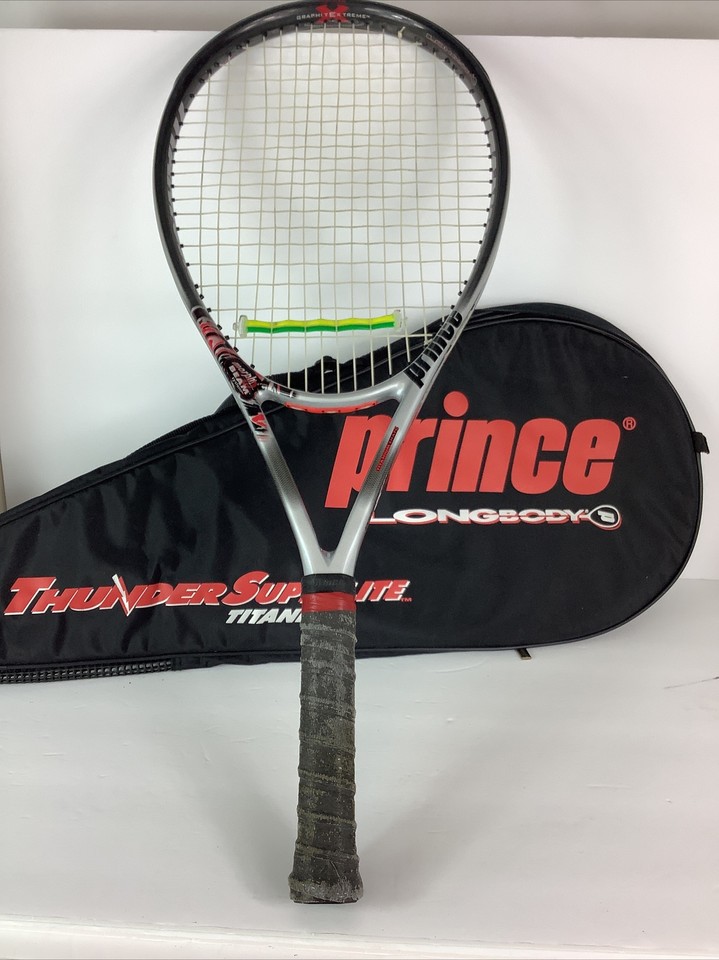 Prince Thunder SuperLite Titanium Tennis Racquet 115 Sq In 1000 Power ...