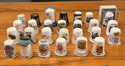 27 CERAMIC THIMBLES | eBay UK