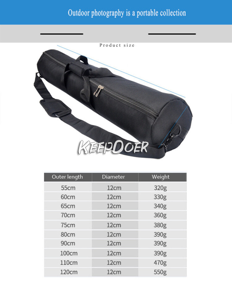 Padded Waterproof Photography Tripod Stand Bag Monopod Storage Bag Pack ...