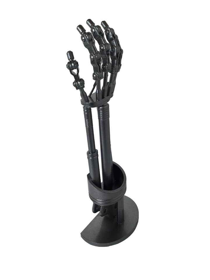 Terminator 2 T-800 Endoskeleton Arm on Stand - Endoarm Cosplay Prop 12 ...