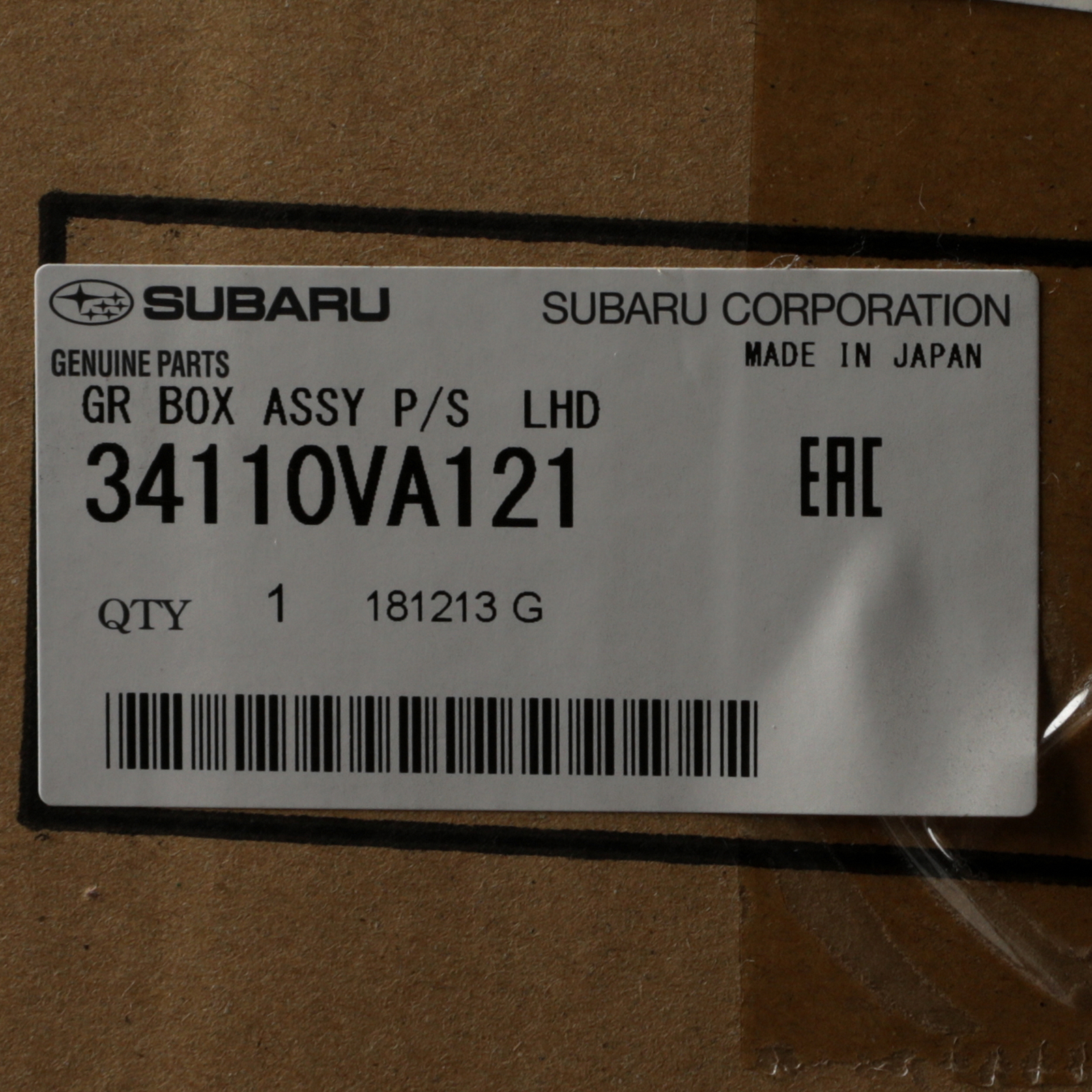 NEW OEM 2015-2017 Subaru WRX WRX STI Steering Gear Rack and Pinion ...