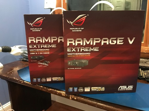 ASUS RAMPAGE V EXTREME/U3.1 Motherboard Intel X99 LGA 2011-V3 DDR4 NEW ...