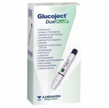 Glucoject Dual Plus Blood Glucose Lancet Lancing Device for GlucoMen ...