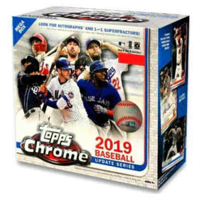 2019 TOPPS CHROME UPDATE SERIES BASEBALL - MEGA BOX Factory Sealed ...