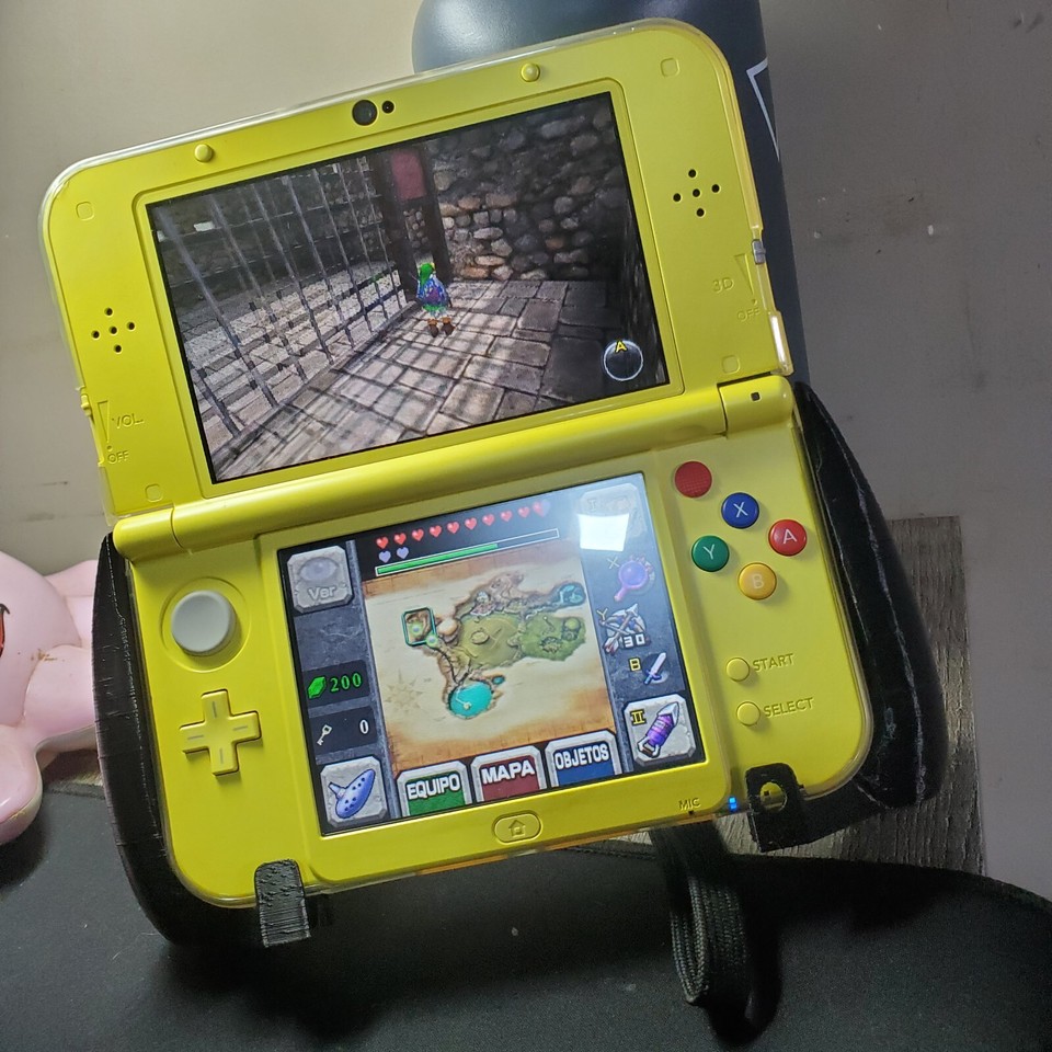 Nintendo New 3DS XL Comfort Grip v2 Handheld Controller (FITS CLEAR ...