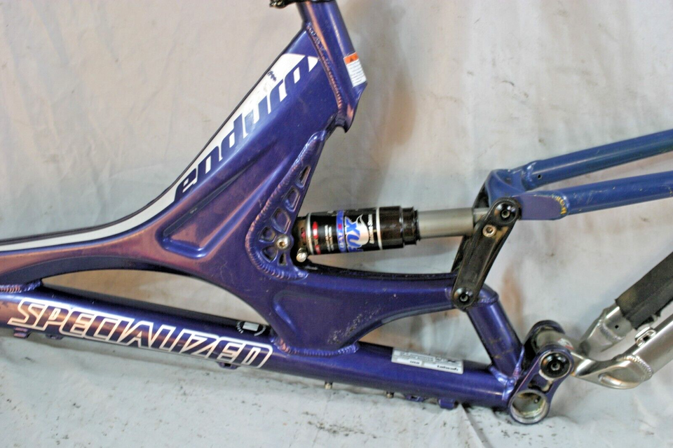2005 Specialized Enduro FSR MTB Bike Frame 18.5" Large Softtail Fast ...