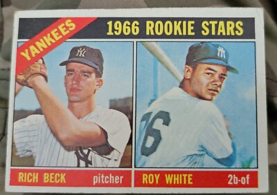 (Y2) 1966 Topps Rich Beck/Roy White #234 RC Yankees great card! | eBay